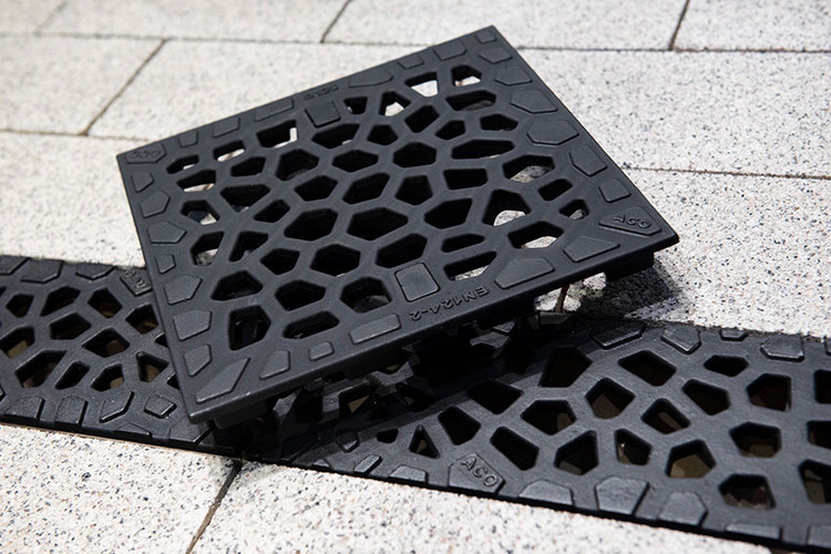 Voronoi Design Gussrost - Abdeckrost für ACO Self® Entwässerung