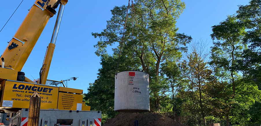 TRAVE CAMPUS - Gesamtquartier "Neues Wallufer" in Lübeck